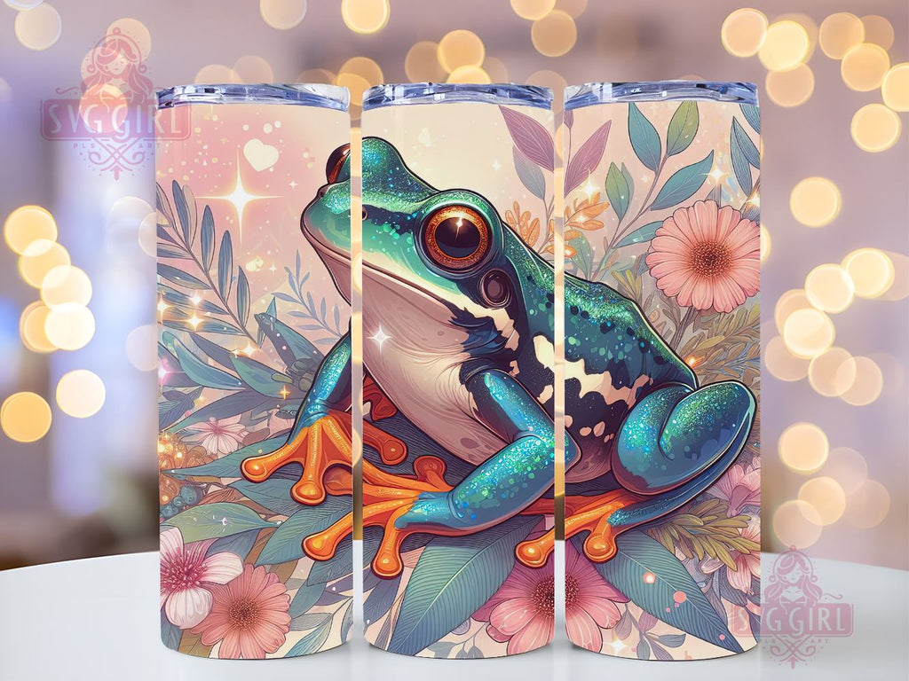 Frog 20 oz Tumbler Wrap Design Digital Download, Frog Tumbler Wrap ...