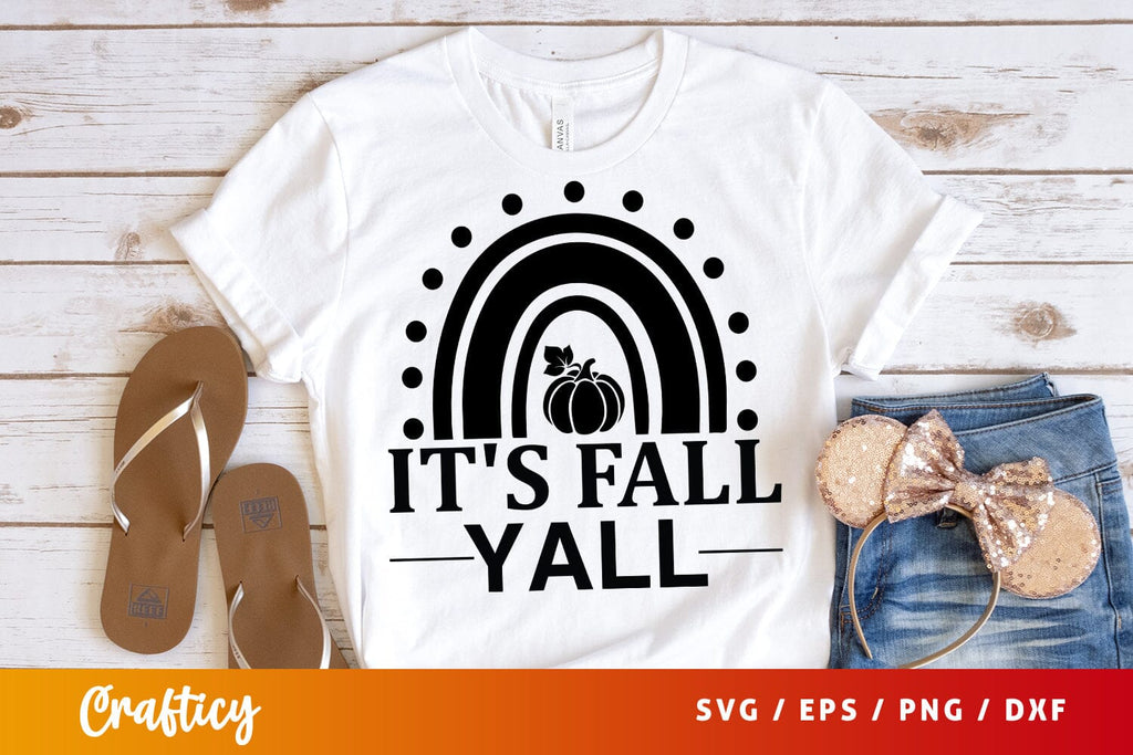 Fts fall yall SVG Design - So Fontsy