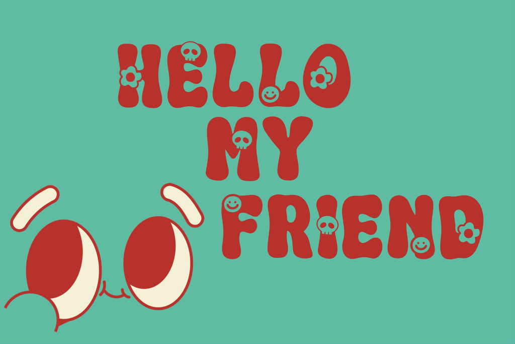 Funky Daisy - All-Caps Decorative Font - So Fontsy