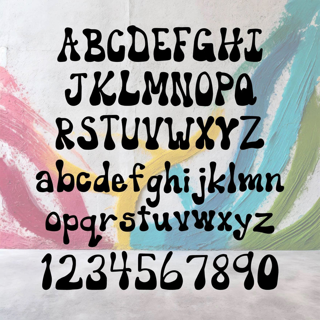 Funky Fusion Font OTF, Fonts for Crafting, Handwritten Font - So Fontsy