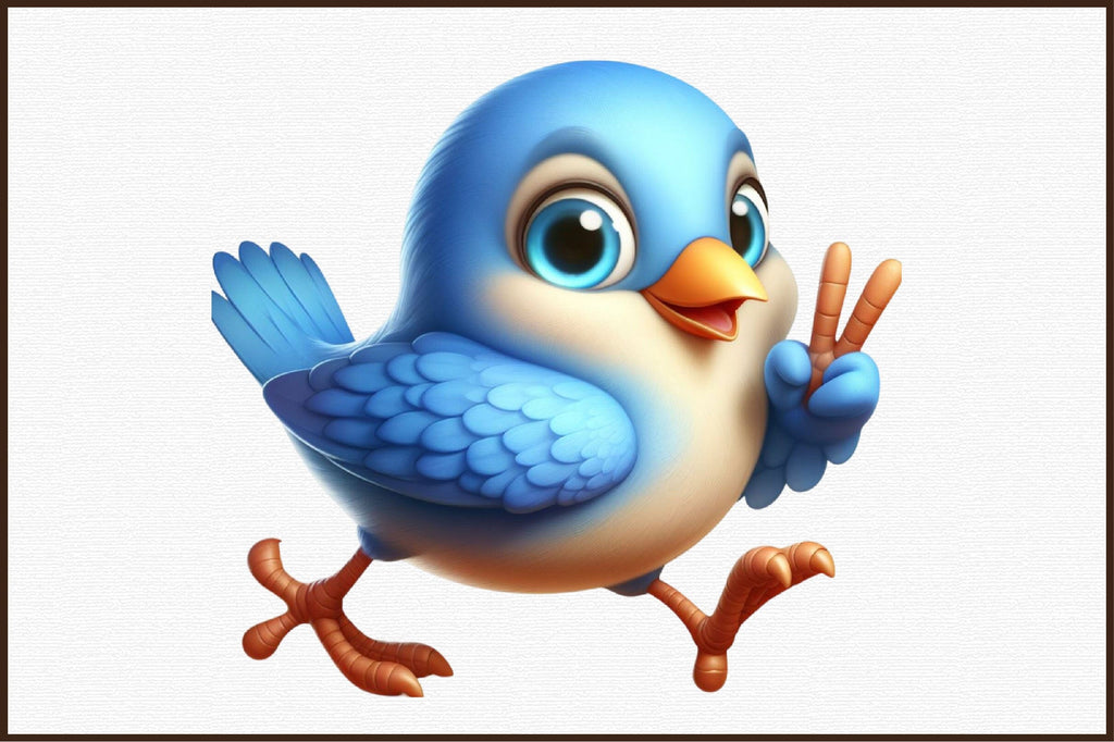 Funny Bird Clipart Bundle Funny Bird Png - So Fontsy