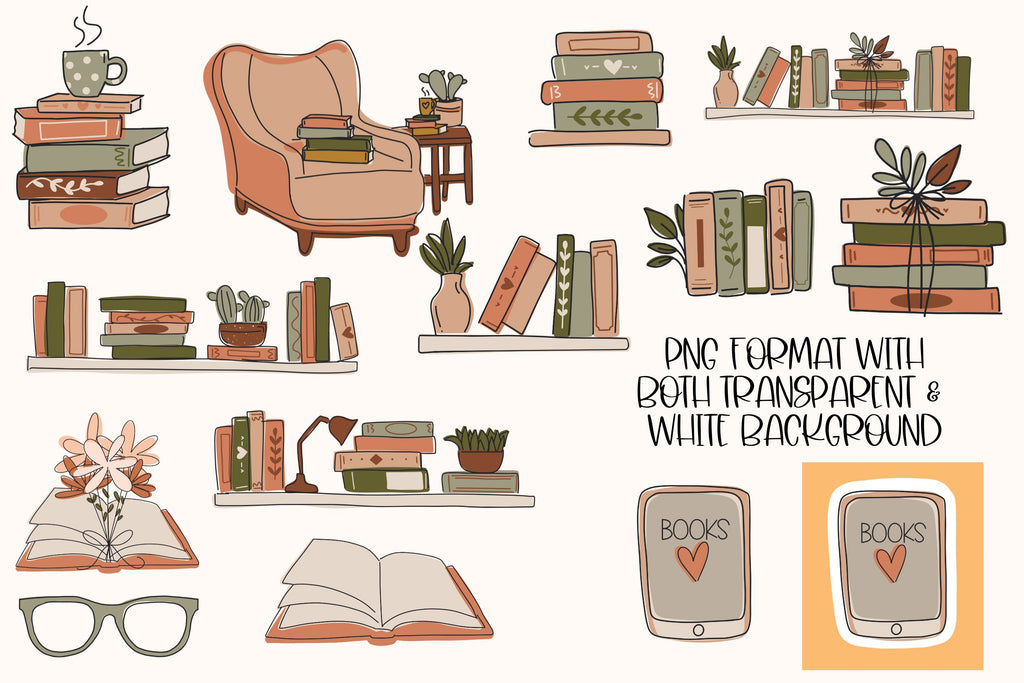 Bookish Stickers SVG Bundle, Books SVG for Bookish Sweatshirt, Book ...