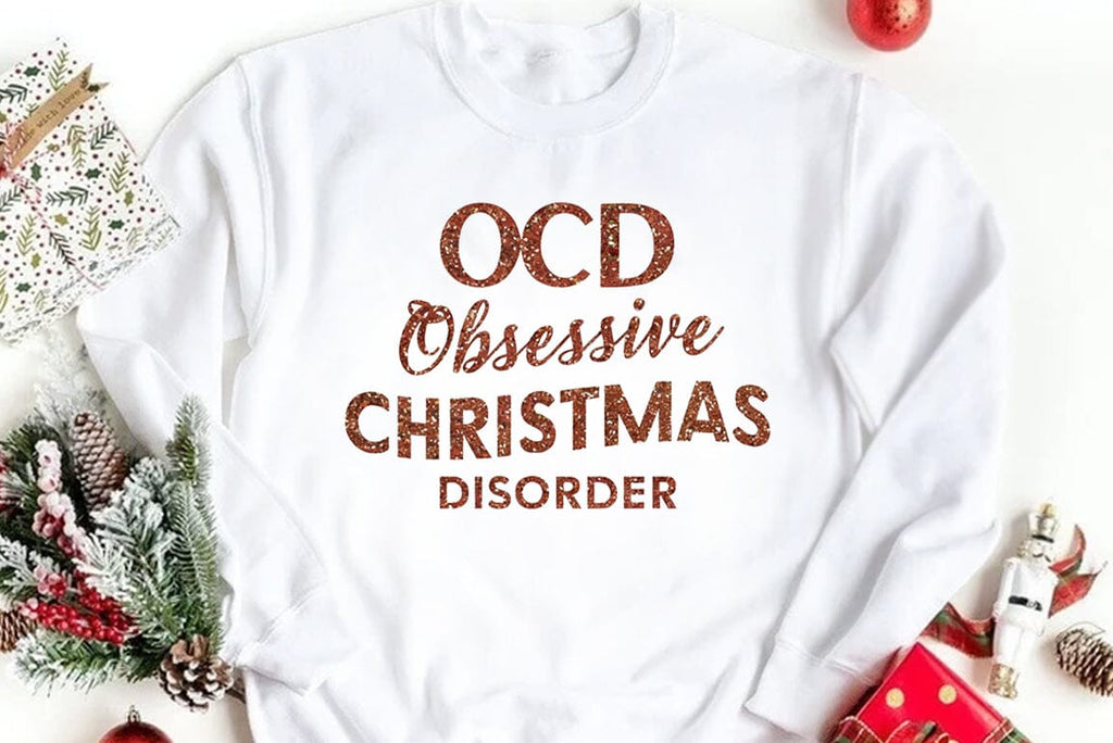 Funny Christmas Quote PNG, Obsessive Christmas Disorder - So Fontsy