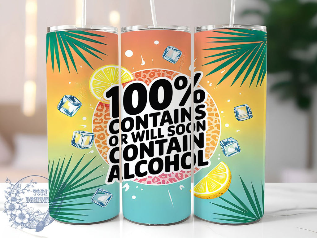 Funny Drinking Alcohol Tumbler, Drinking Humor Wrap, Party Sublimation ...