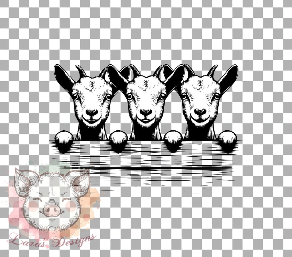 Funny Goat, Goat PNG, Goat Sublimation, Animal Clipart, Farm Animal Art ...