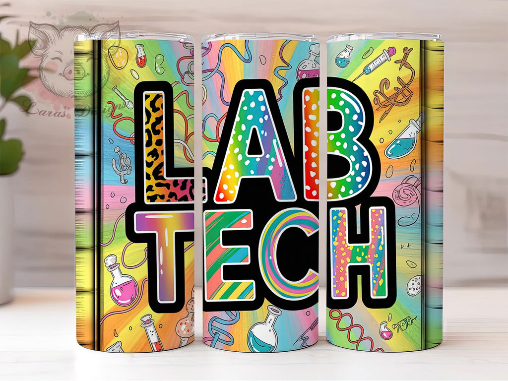 Funny Lab Tech Science Tumbler Wrap, Medical Lab Tumbler, Science ...