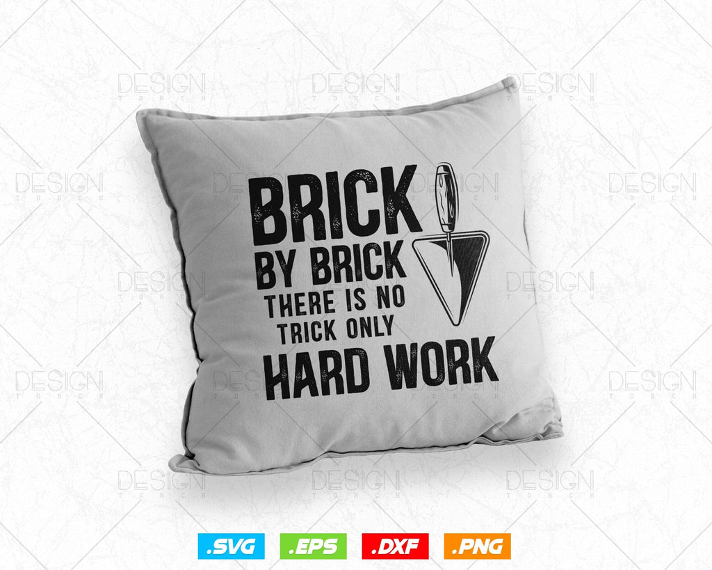 Funny Master Builder Brick Mason Bricklayer Svg Png, Construction Svg ...