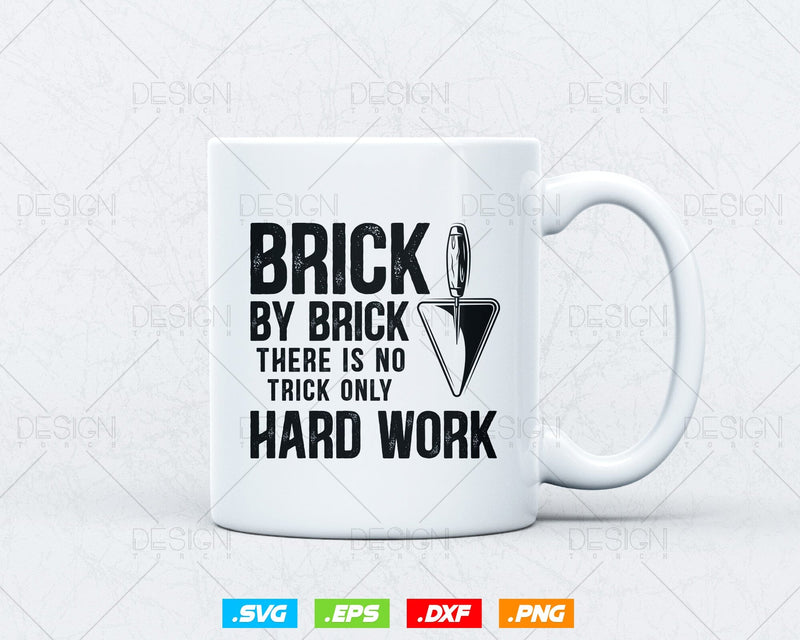 Funny Master Builder Brick Mason Bricklayer Svg Png, Construction Svg ...
