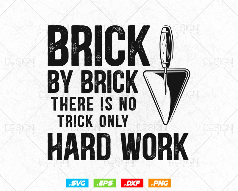 Funny Master Builder Brick Mason Bricklayer Svg Png, Construction Svg ...