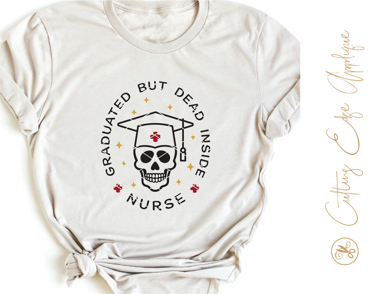 Funny Nurse Graduation SVG PNG DXF - So Fontsy