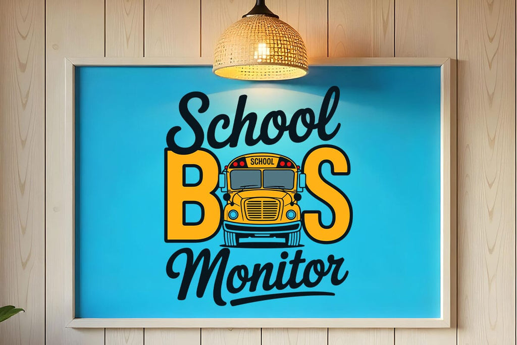 Funny School Bus Driver Svg Png, School Bus Monitor Svg - So Fontsy