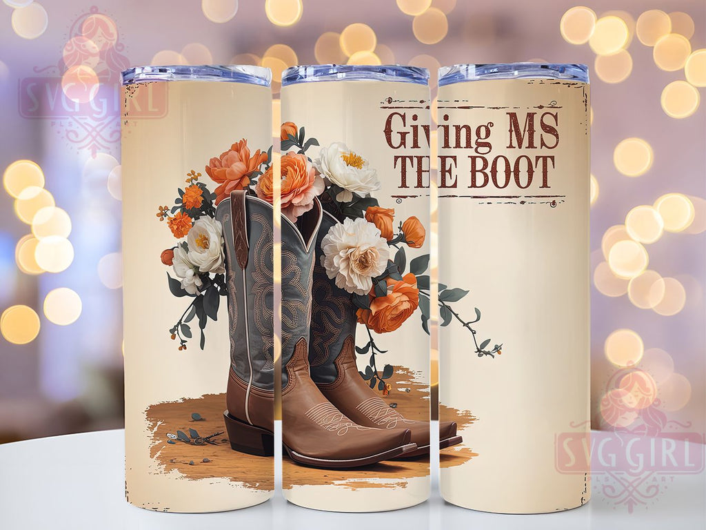 Funny Western Boot Tumbler Wrap, Western Boot Wrap, 20oz Sublimation ...