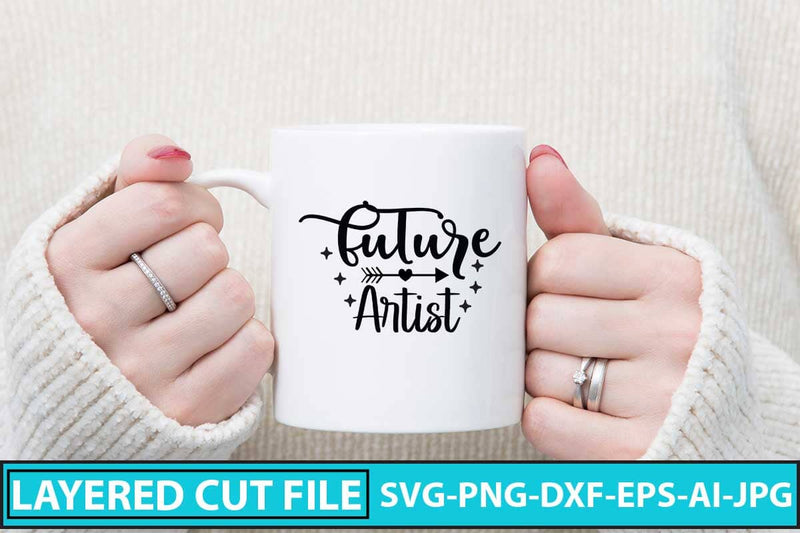Future Artist SVG Cut File - So Fontsy