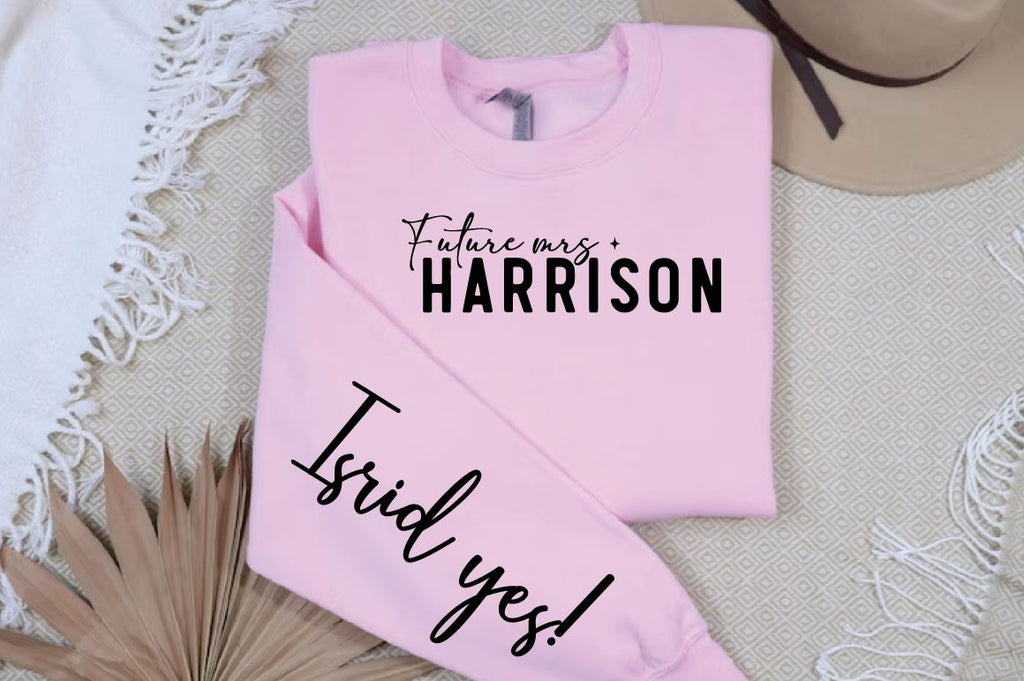 Future mrs harrison Sleeve Svg Design - So Fontsy
