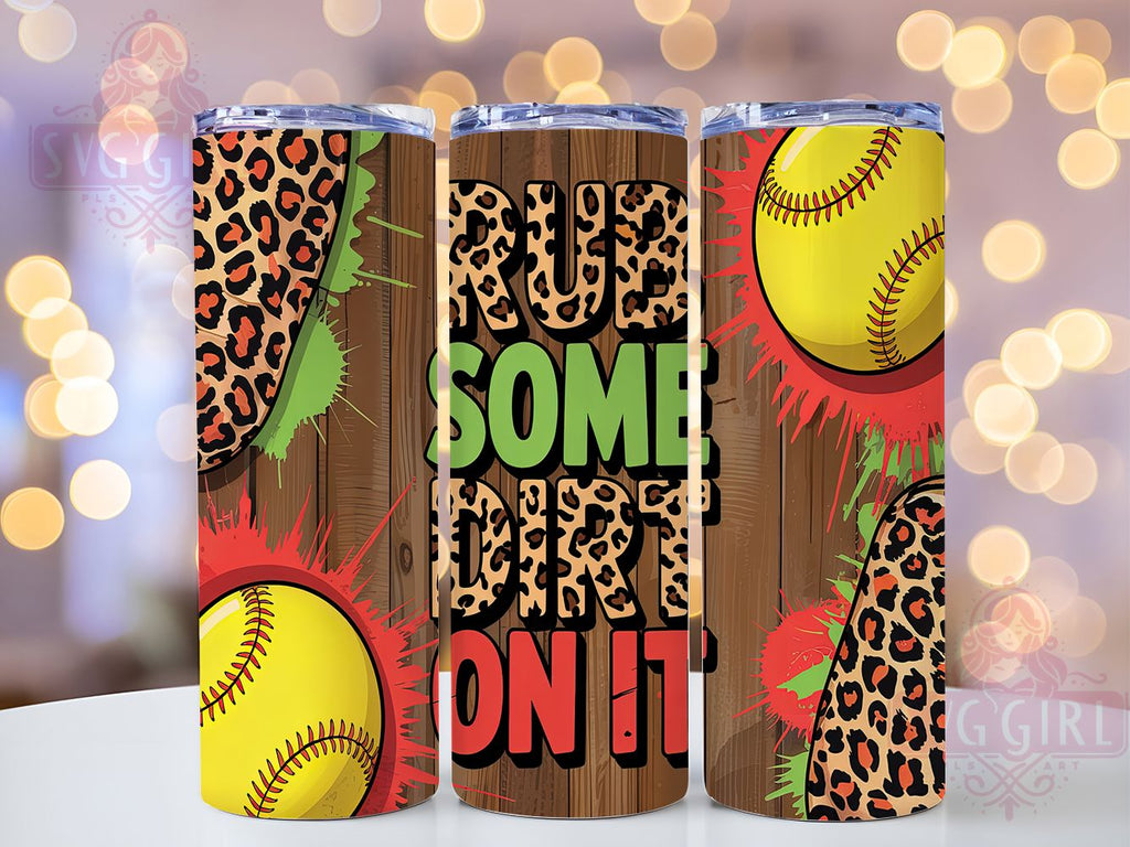 Game Day Tough Softball Warrior Tumbler Wrap, Baseball Player Saying ...