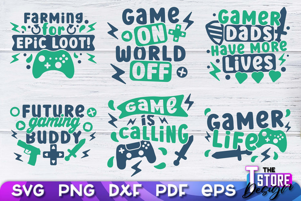 Gaming SVG Design | Gamer Quotes SVG | Funny Sayings SVG - So Fontsy