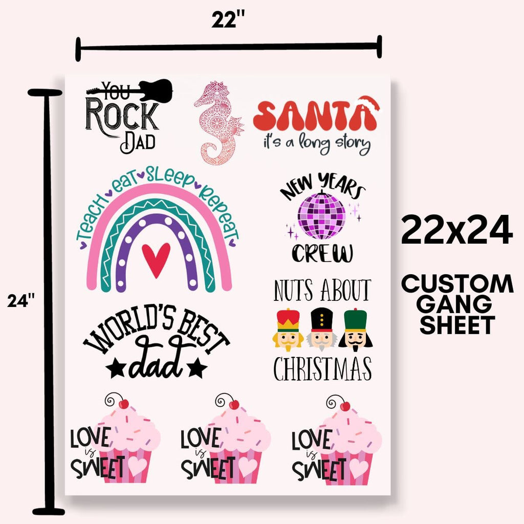 Gang Sheet Builder: 22x24 - So Fontsy