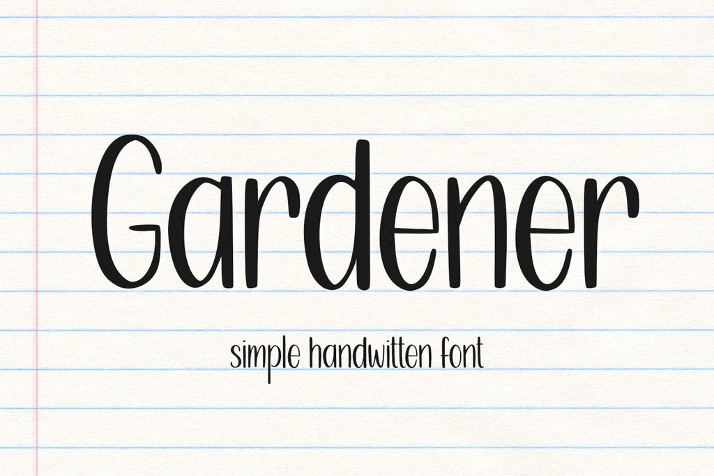 Gardener - So Fontsy