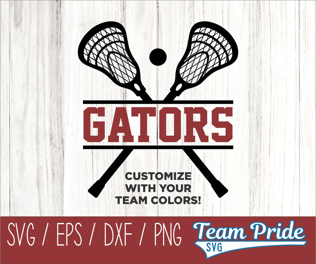 Gators Lacrosse SVG Digital Download Printable - SVG, EPS, DXF, PNG ...