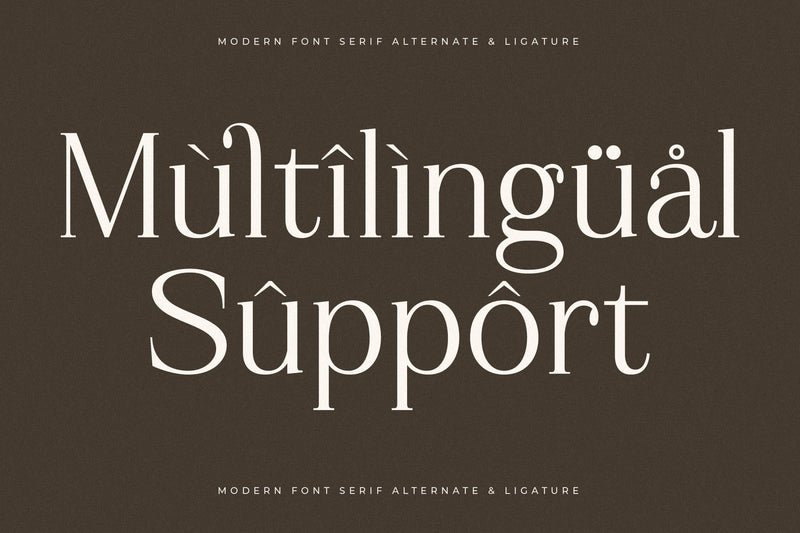 Gerislan - Modern Font Serif - So Fontsy