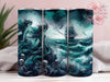 Ghostly Sirens Haunted Ocean Tumbler, Shipwreck Nautical Horror Wrap ...