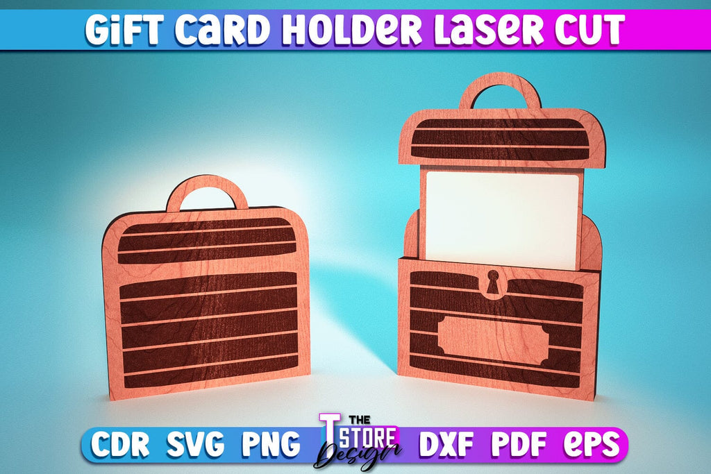 Gift Card Holder Laser Cut | Greeting Cards | Wooden Card Holder | CNC ...
