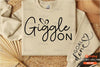 Giggle on Sleeve SVG Design - So Fontsy
