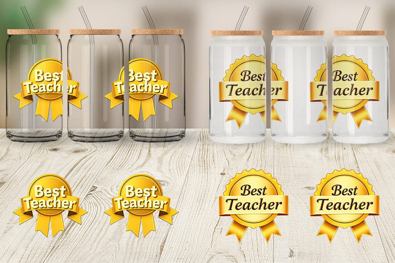 Glass Can Award Ribbon - So Fontsy
