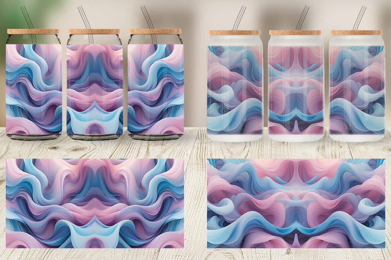 Glass Can Pastel Cloud Flow - So Fontsy