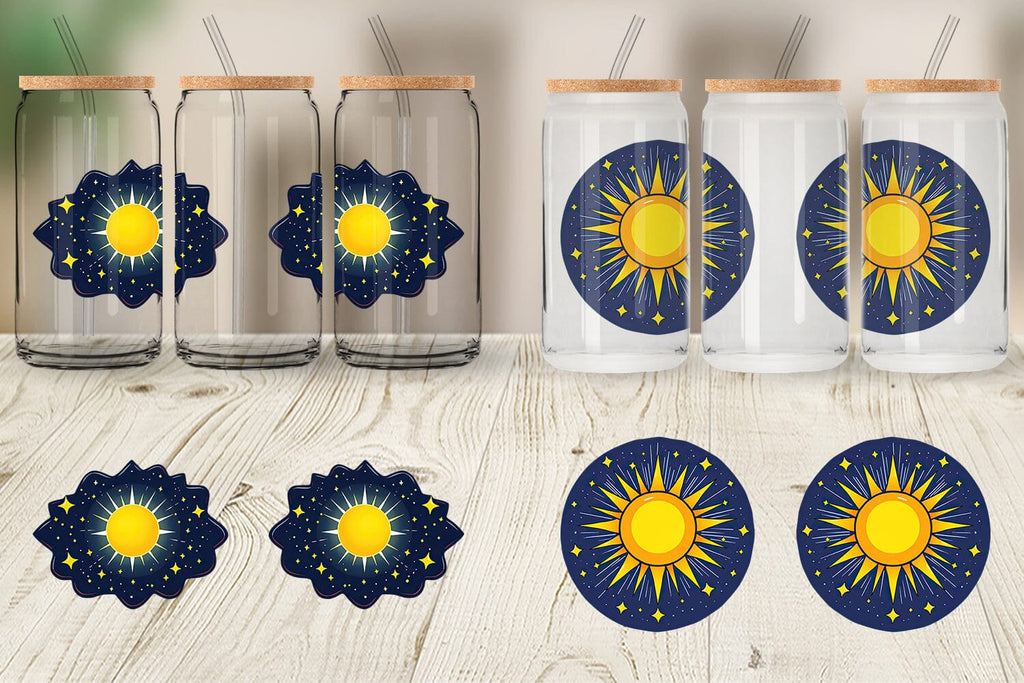 Glass Can Sun and Stars - So Fontsy