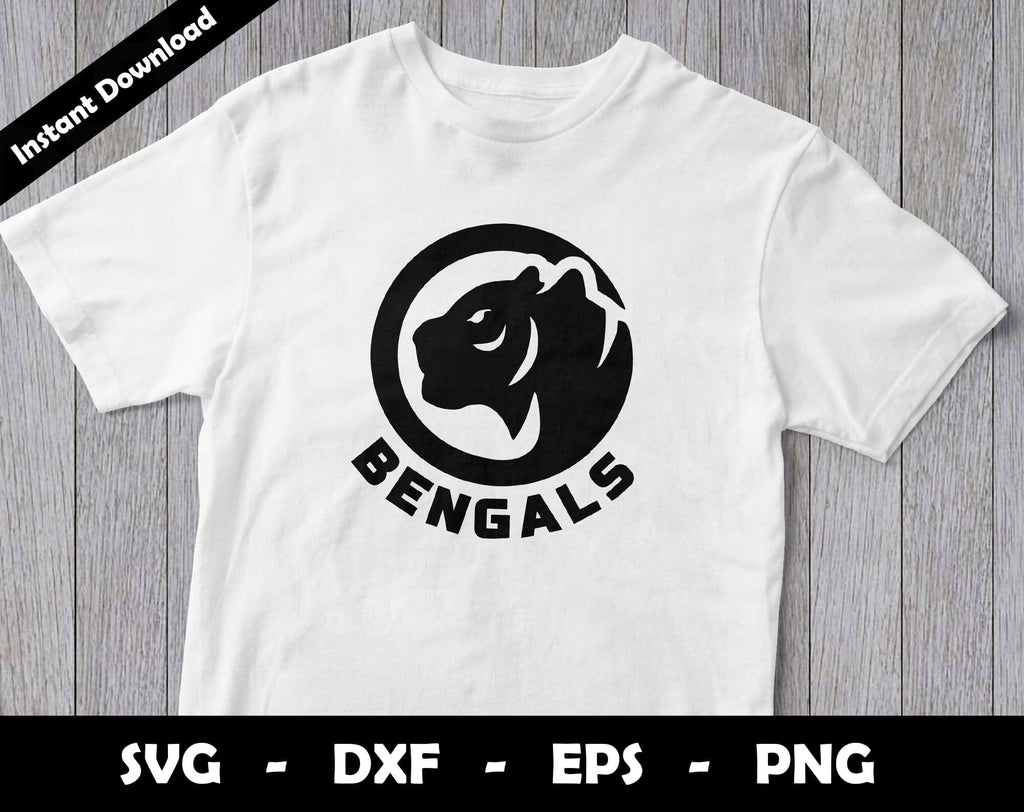 Go Bengals SVG Cut File, Bengals logo SVG Design, Bengals Football ...