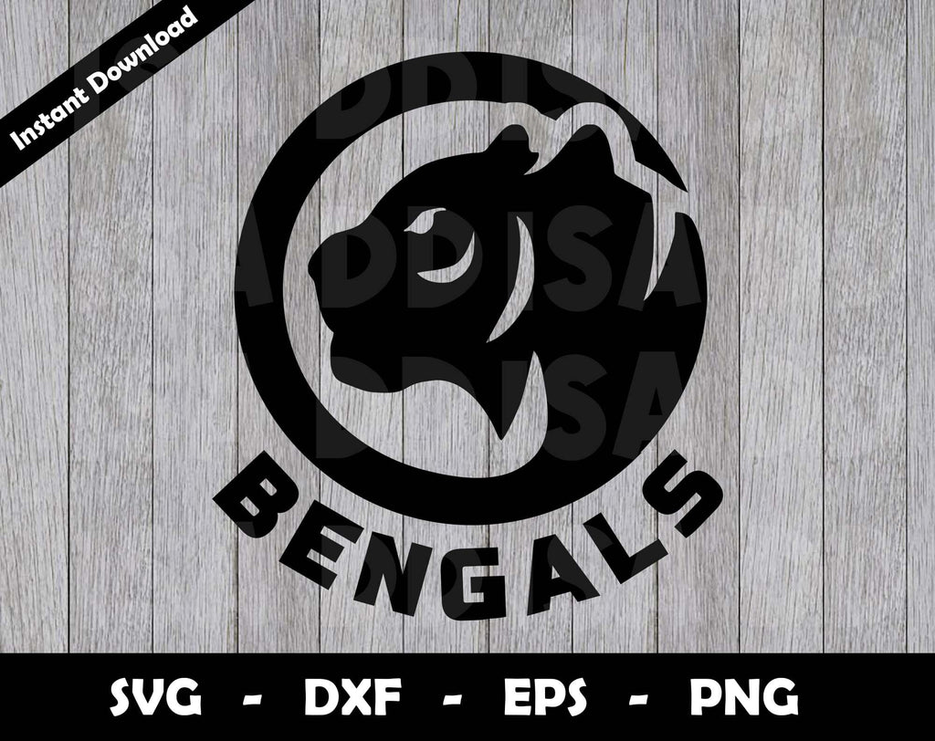 Go Bengals SVG Cut File, Bengals logo SVG Design, Bengals Football ...