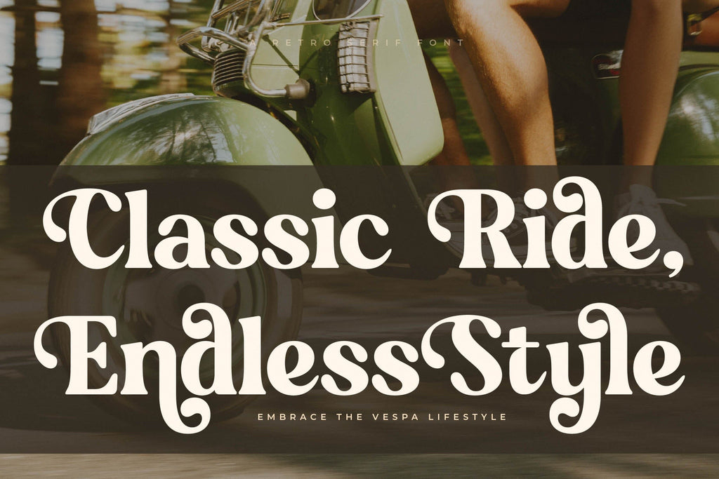 Golden Antique - Retro Serif Font - So Fontsy
