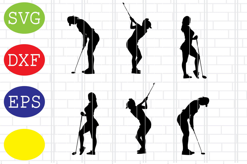 Golf Lady Svg, Golf Svg, Golf team Svg, golf club Svg, Jpg, Eps, Dxf ...