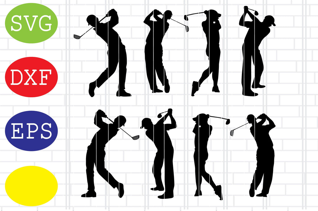 Golf Man Svg, Golf Svg, Golf team Svg, golf club Svg, Jpg, Eps, Dxf ...