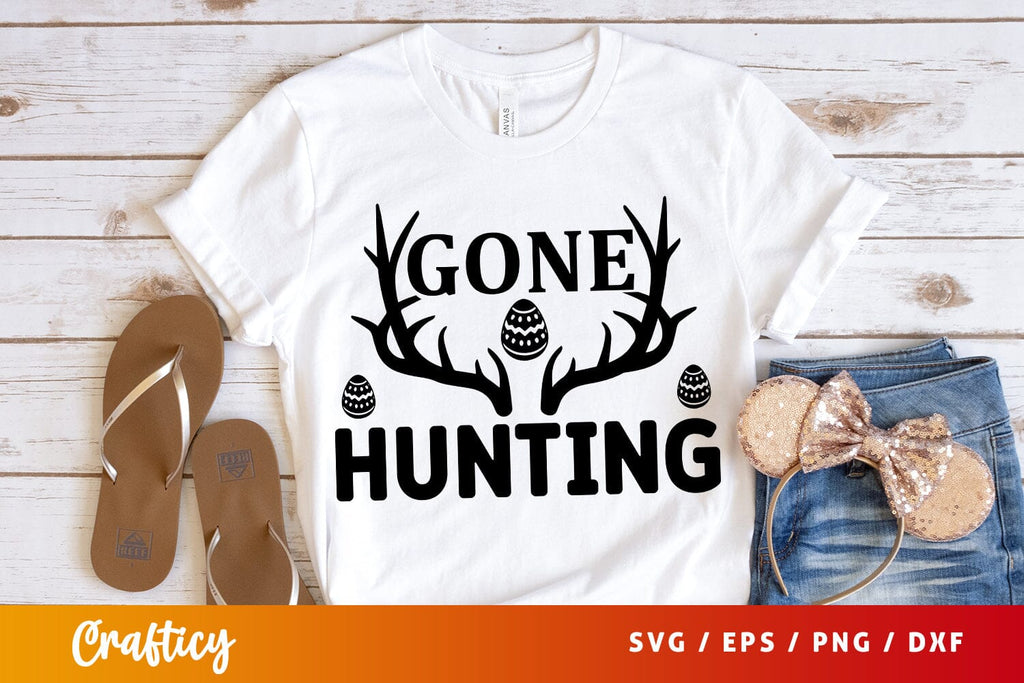 Gone hunting SVG Design - So Fontsy