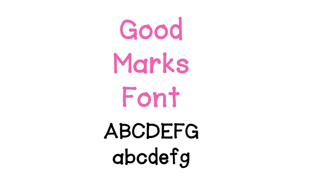 Good Marks Font - So Fontsy
