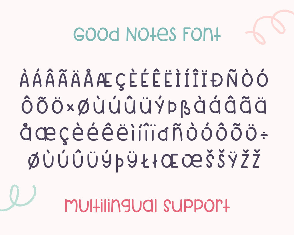 Good Note - Cute Handwriting Font - So Fontsy