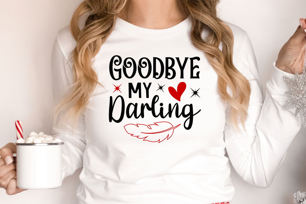 Goodbye my darling svg design - So Fontsy