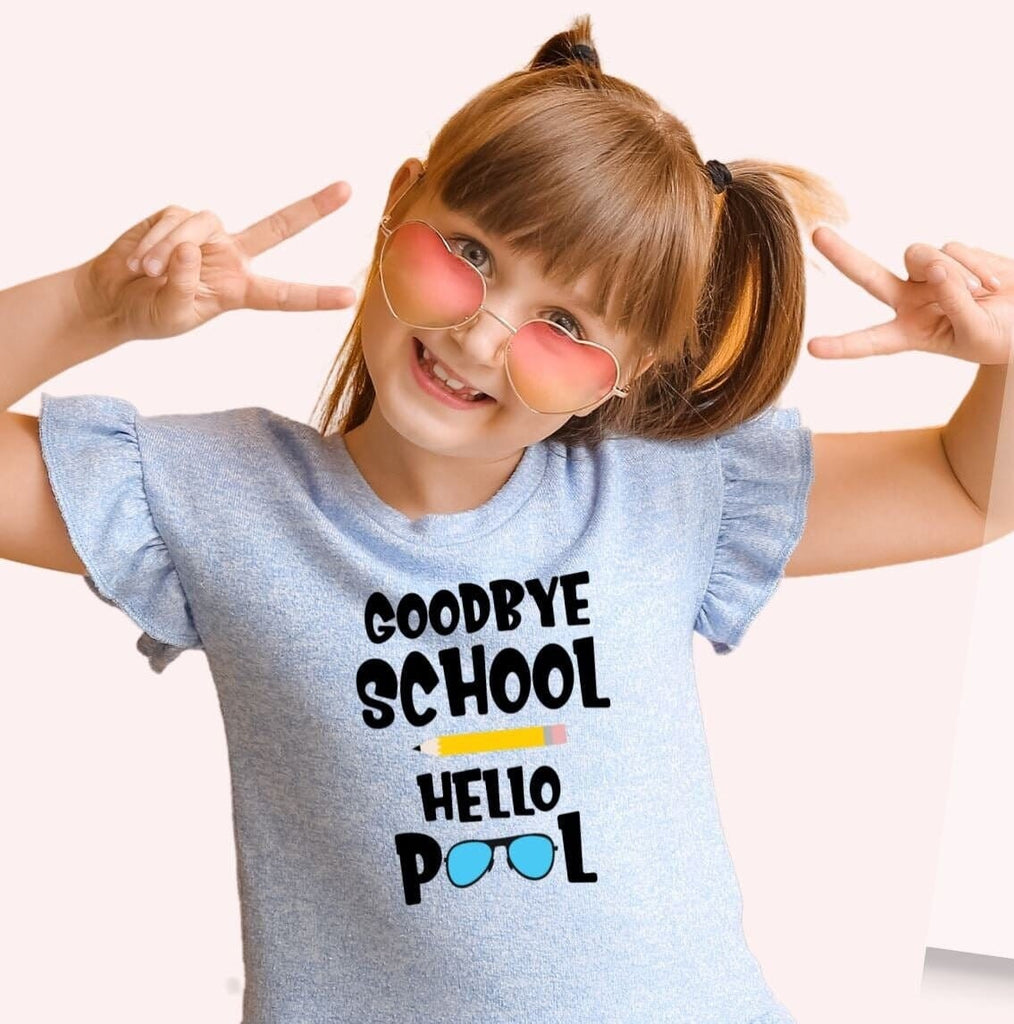 Goodbye School Hello Pool DTF Transfer - So Fontsy