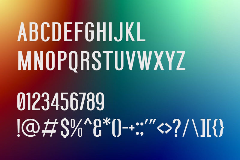 Goshiner - Modern Sans Serif Font - So Fontsy