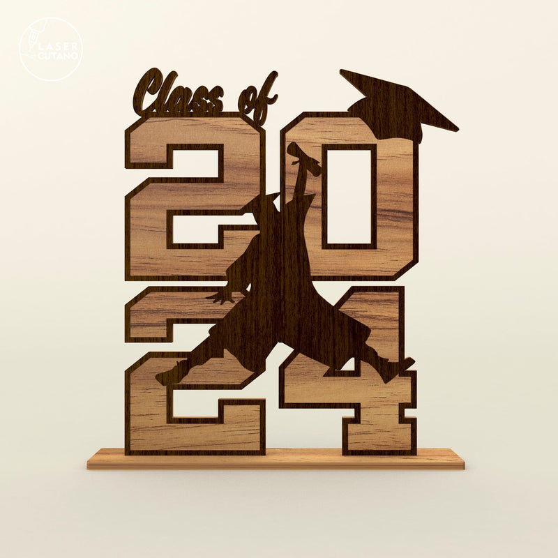 Graduation 2024 Decorative Laser Cut File - So Fontsy