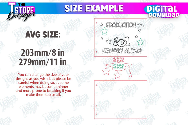 Graduation Album Cover Bundle | Grad Guestbook | Grad Wishes | Grad ...