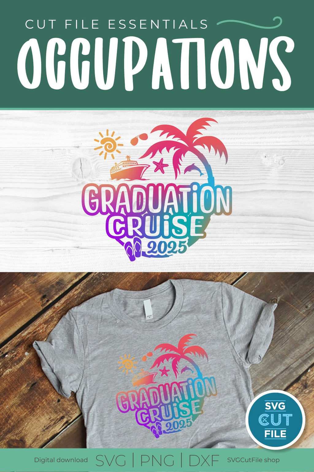 Graduation Cruise svg - 2025 Grad Trip svg vacation or Holiday Design ...