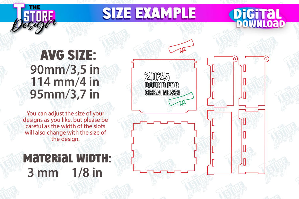 Graduation Party Guest Books Bundle | Grad Drop Box Guestbook | Grad ...