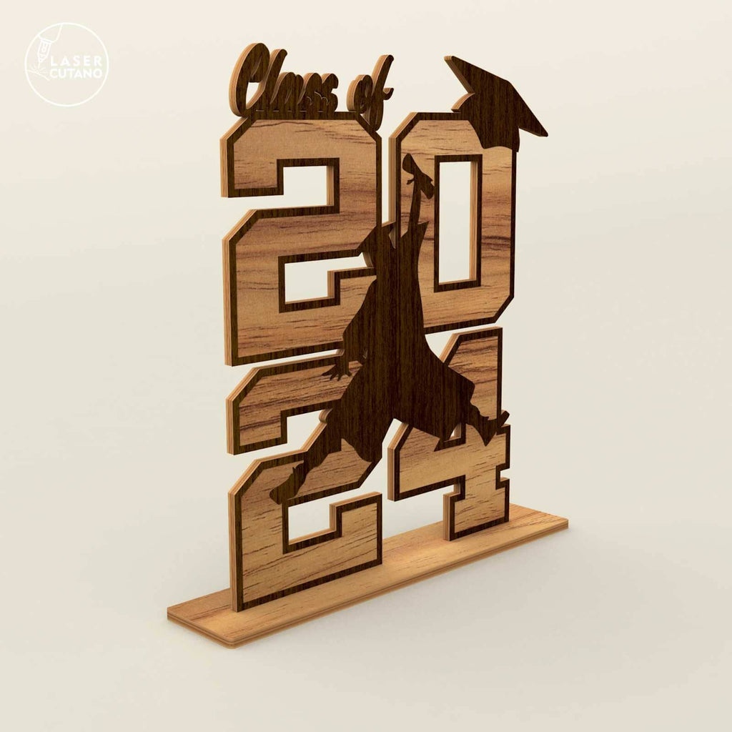 Graduation Set Decorative Laser Cut Files - So Fontsy