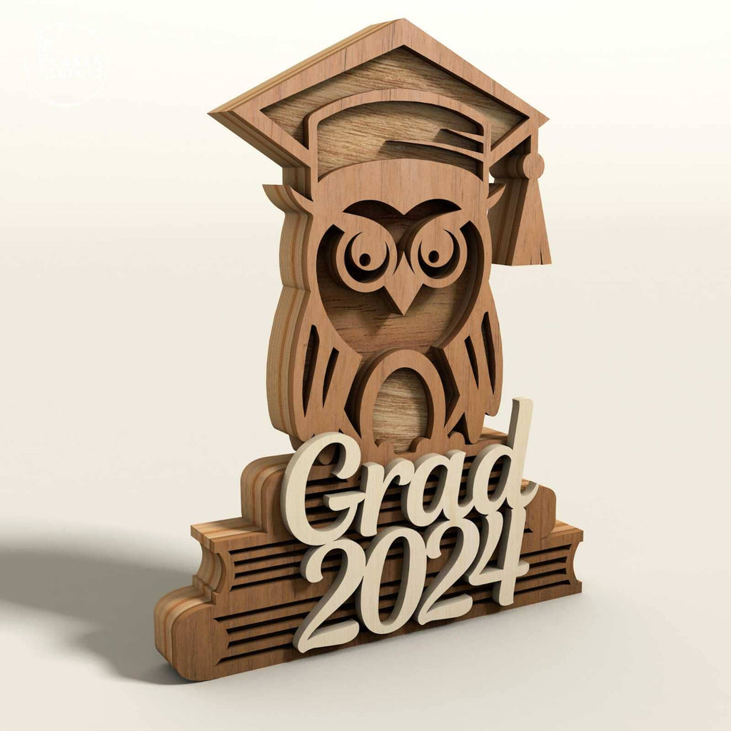 Graduation Set Decorative Laser Cut Files - So Fontsy