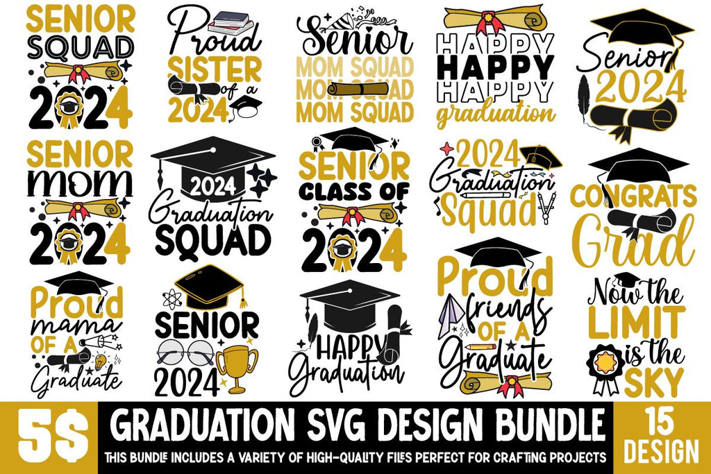 Graduation SVG Bundle, Graduation Sublimation Bundle, Graduation T ...