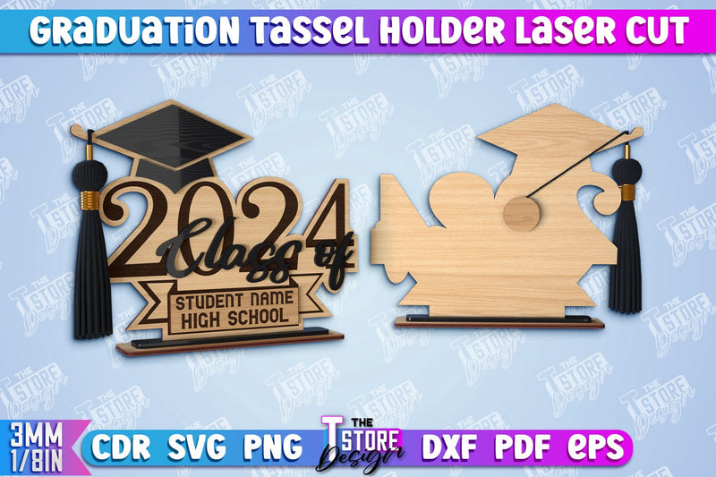 Graduation Tassel Holder Laser Cut | Graduation 2024 Award Design | CNC ...