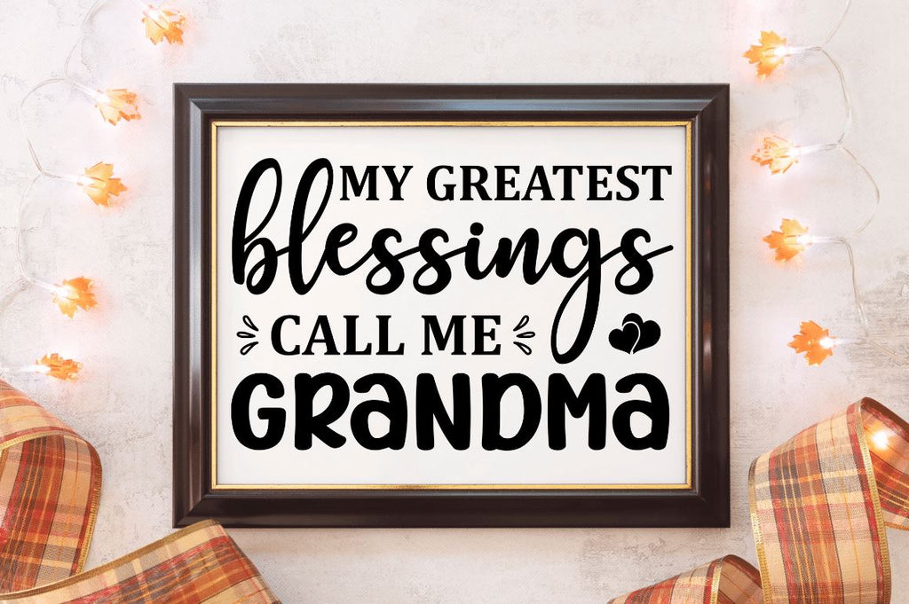 Grandma SVG Bundle - So Fontsy